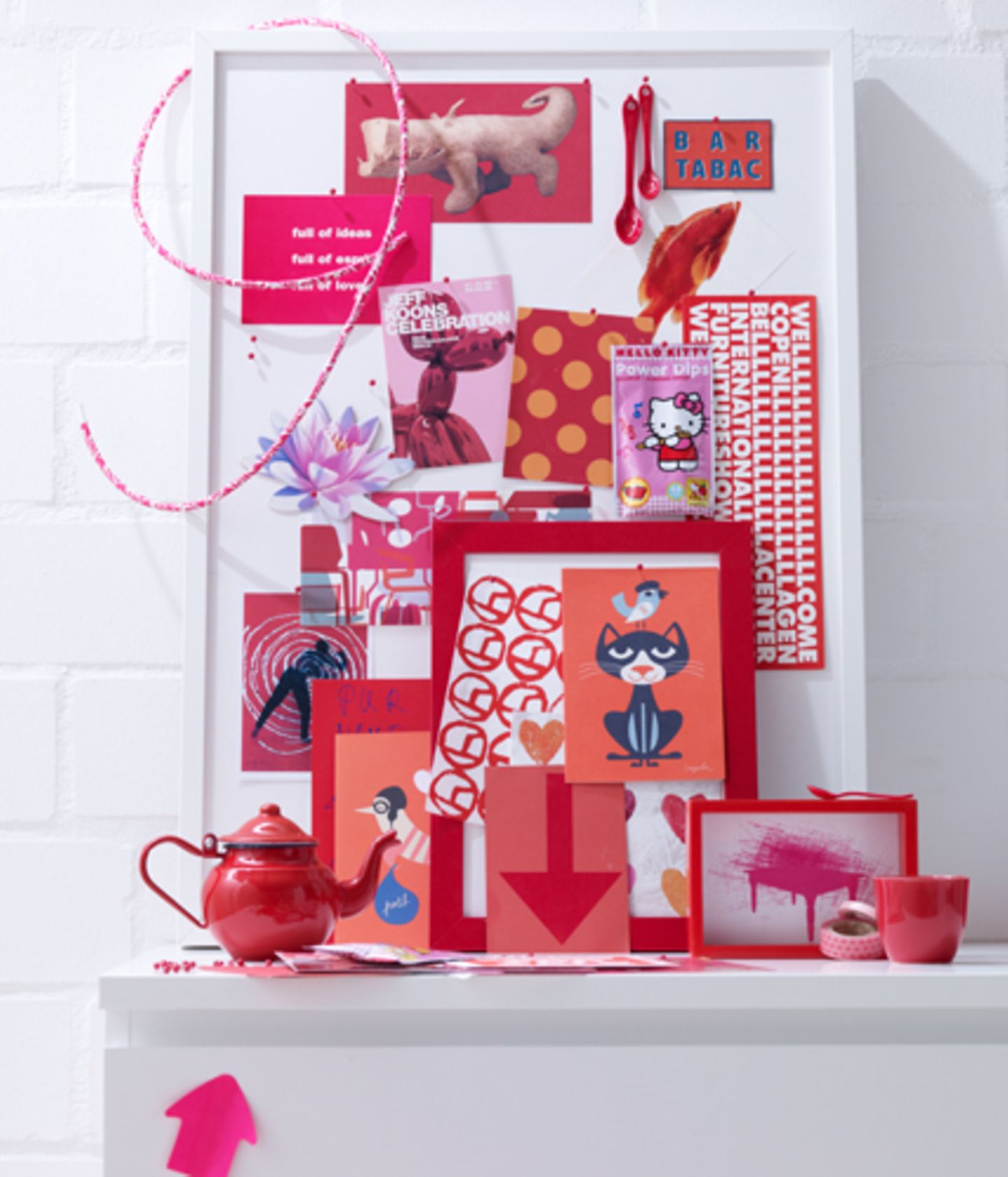 Pinnwand mit Rahmen - Bild 2 - [LIVING AT HOME]