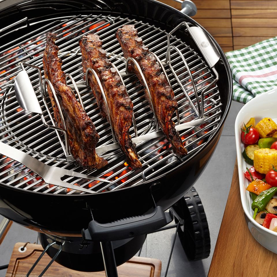Spare-Rib-Halter für den Grill - Bild 9 - [LIVING AT HOME]