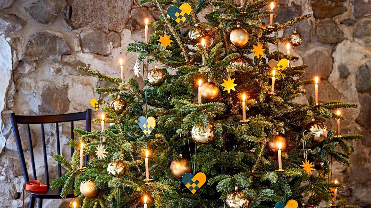 Julehjerter flechten - [LIVING AT HOME]